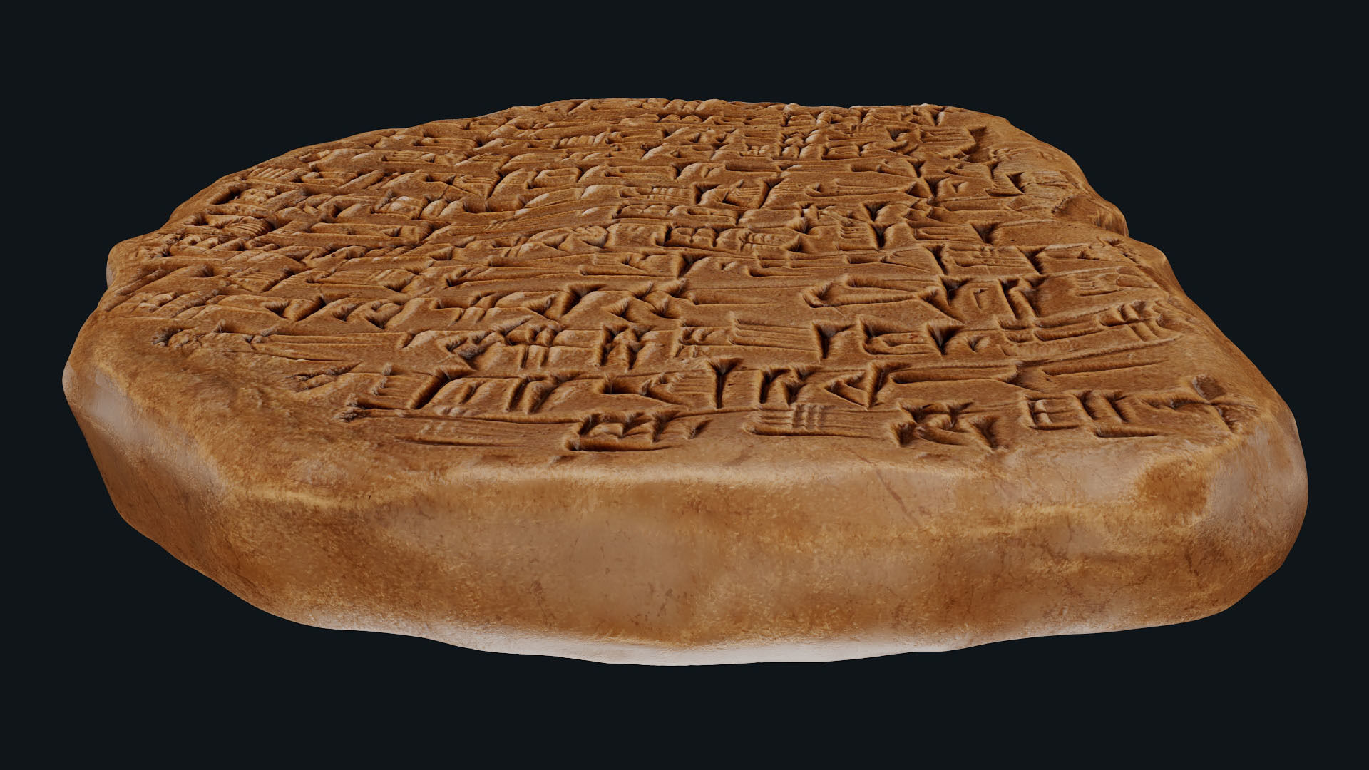 3D model Assyrian Tablet VR / AR / low-poly | CGTrader