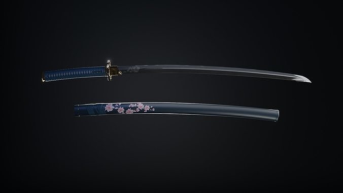 3D model Katana VR / AR / low-poly | CGTrader