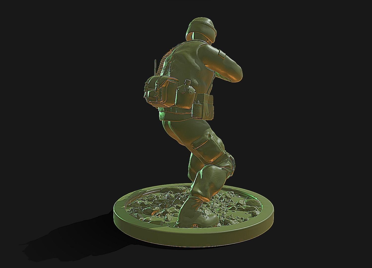 75th Ranger Run Backwards - US Army 3D model 3D printable | CGTrader