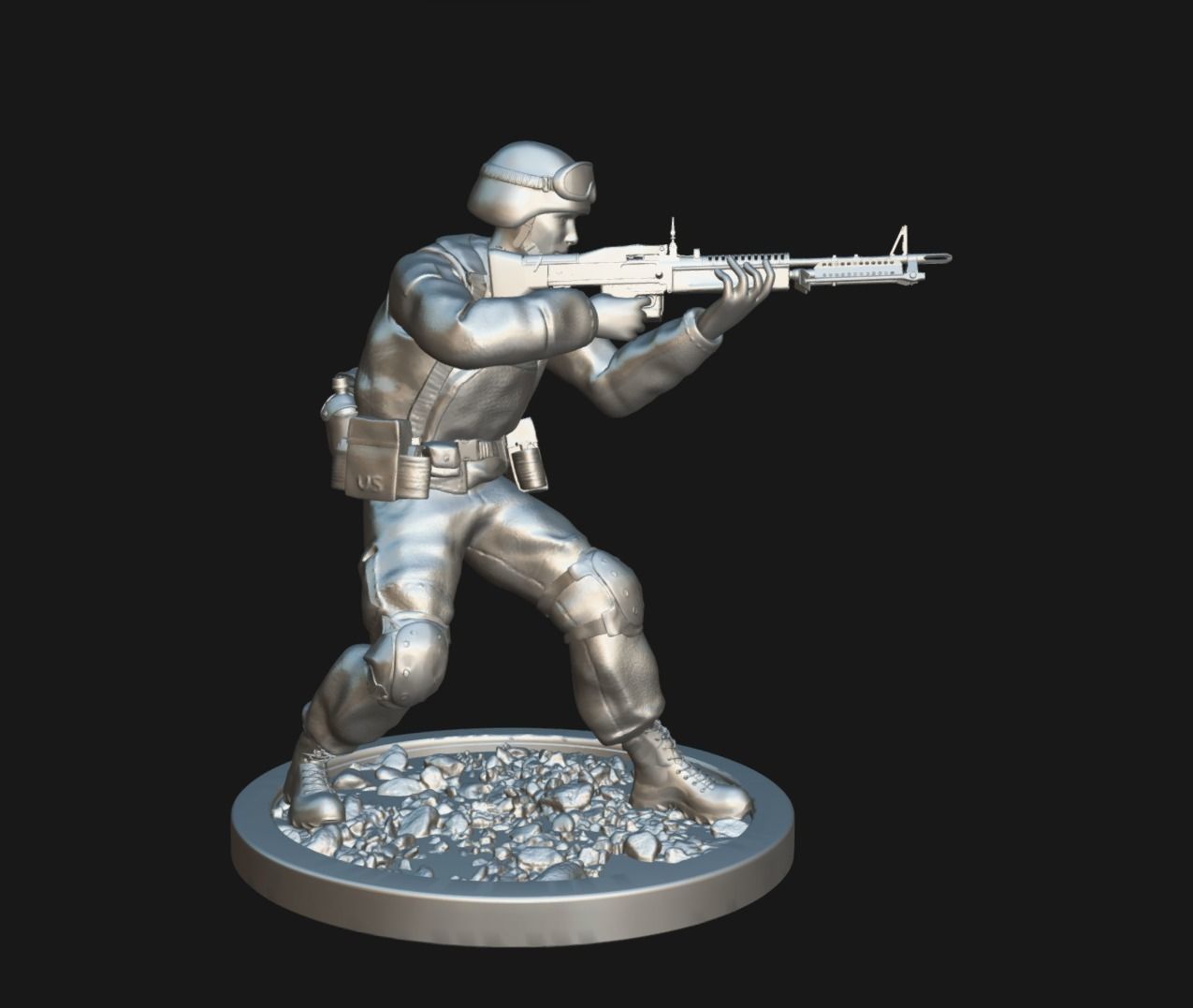 75th Ranger Run Backwards - US Army 3D model 3D printable | CGTrader