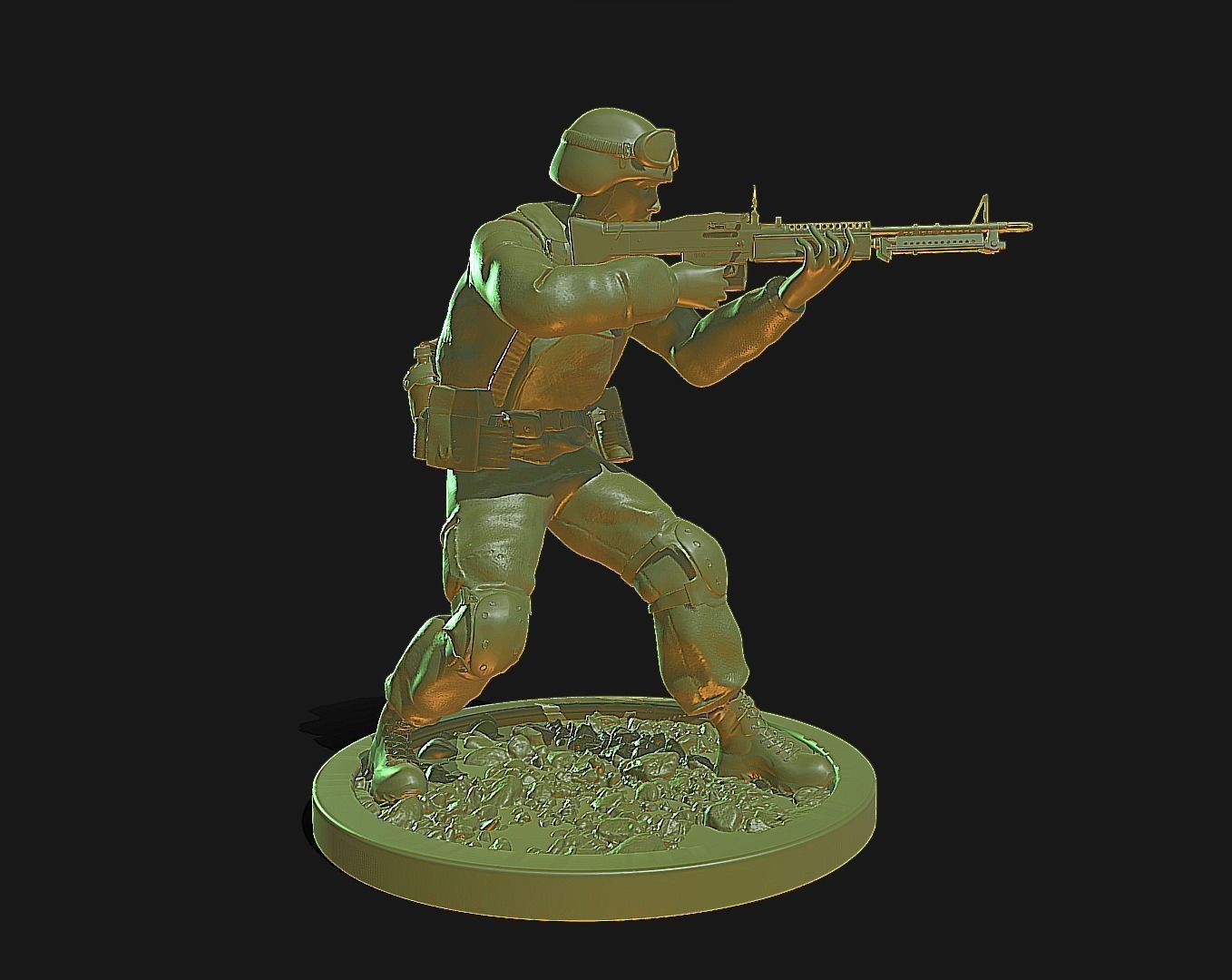75th Ranger Run Backwards - US Army 3D model 3D printable | CGTrader