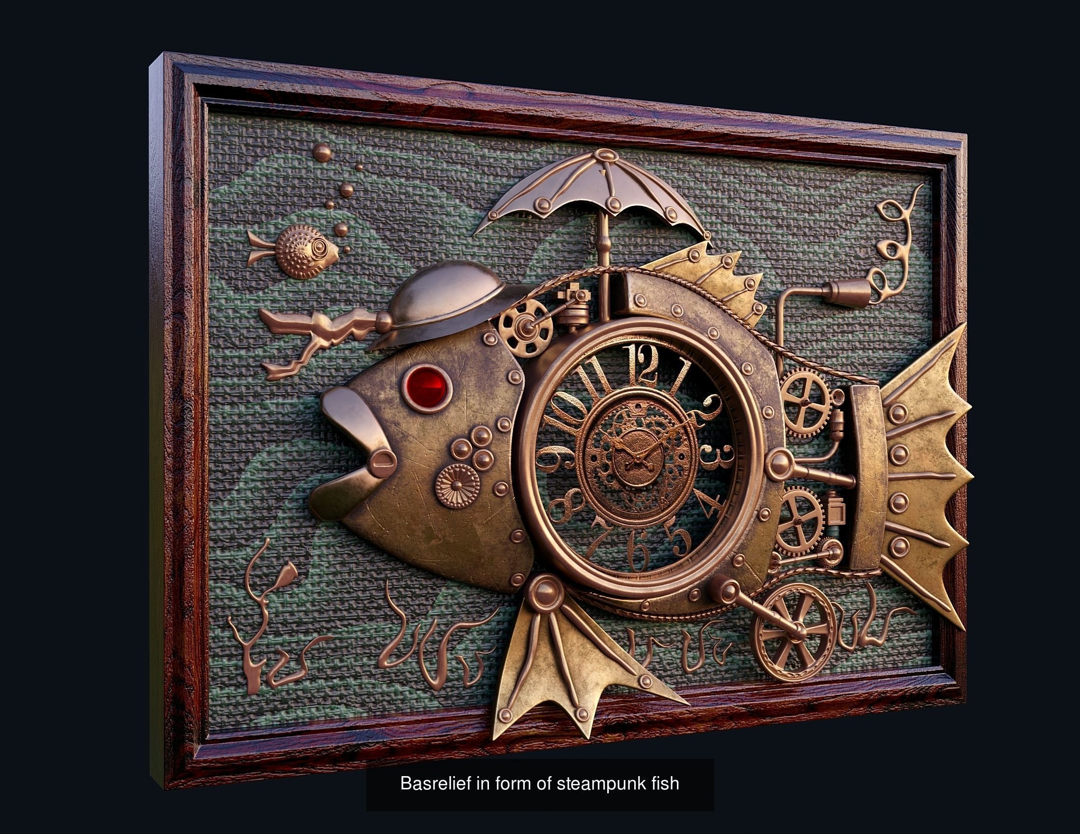 Collection of various steampunk items | CGTrader