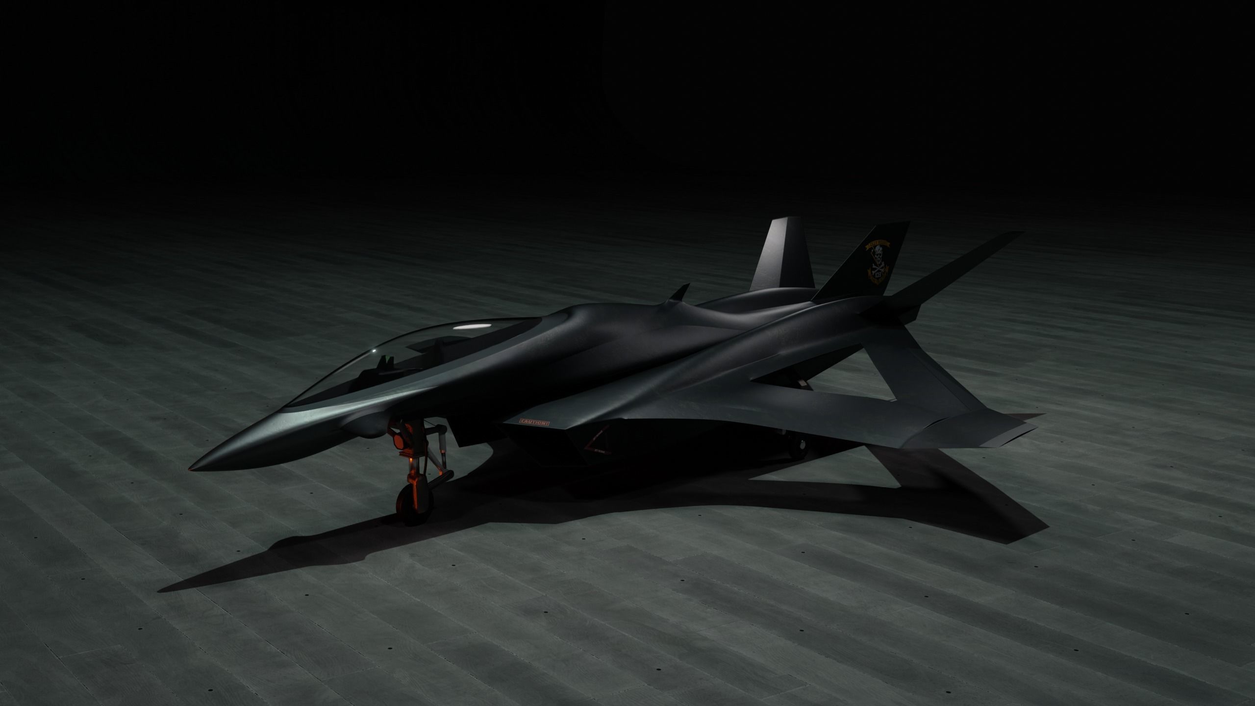 3D model ZA Viper Multirole Strike Fighter Jet VR / AR / low-poly ...