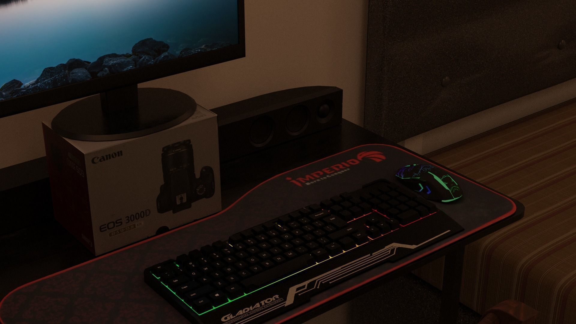 KEYBOARD GLADIATOR free 3D model | CGTrader