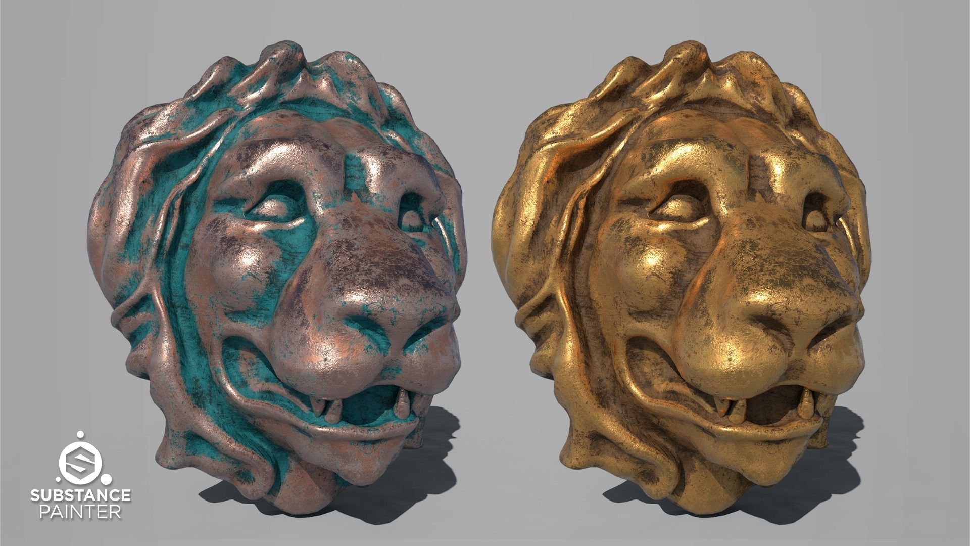 Rusty Metal Smart Material - Substance Painter - Vol 1 3D model | CGTrader