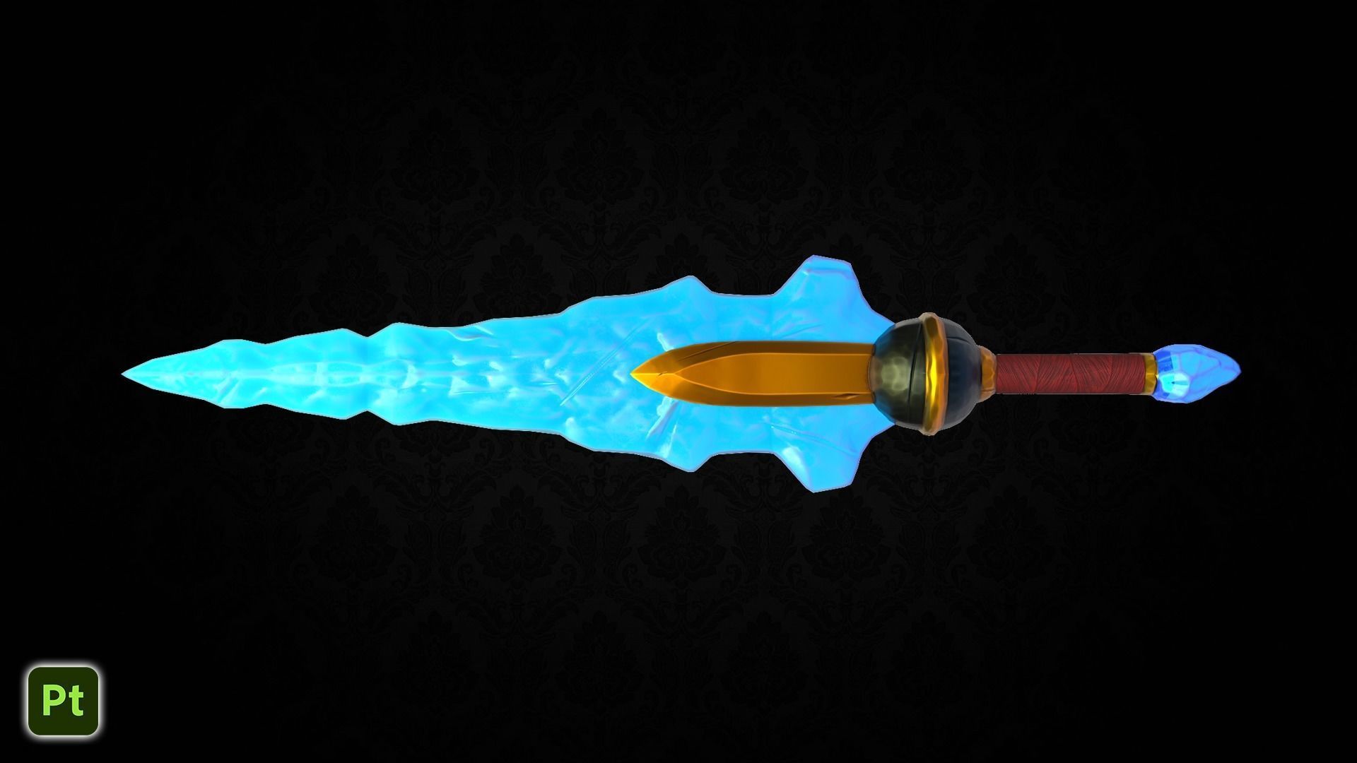 3D model Game Ready Fantasy Weapons with Textures - Volume 1 VR / AR ...