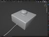 3D model Red Button 3D Model VR / AR / low-poly | CGTrader