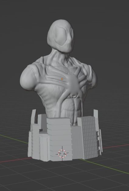 Spider-Man Bust free 3D model 3D printable | CGTrader