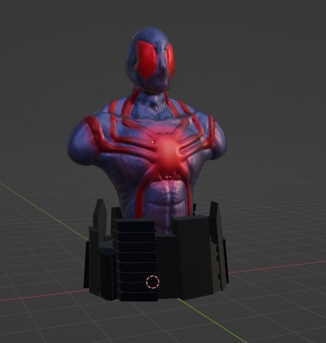 Spider-Man Bust free 3D model 3D printable | CGTrader