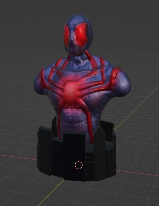 Spider-Man Bust free 3D model 3D printable | CGTrader