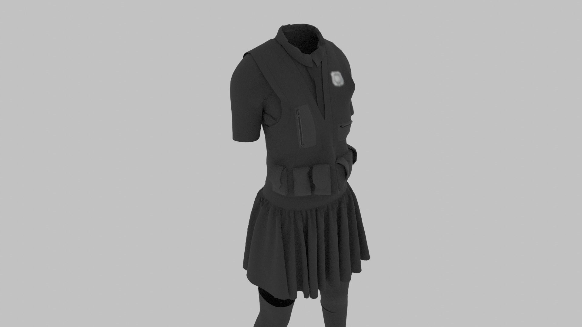 3D model Police Uniform VR / AR / low-poly | CGTrader