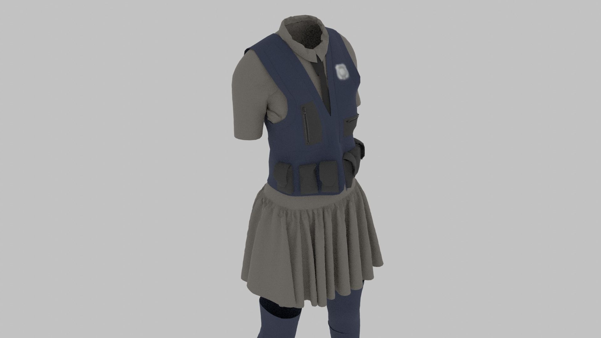 3D model Police Uniform VR / AR / low-poly | CGTrader