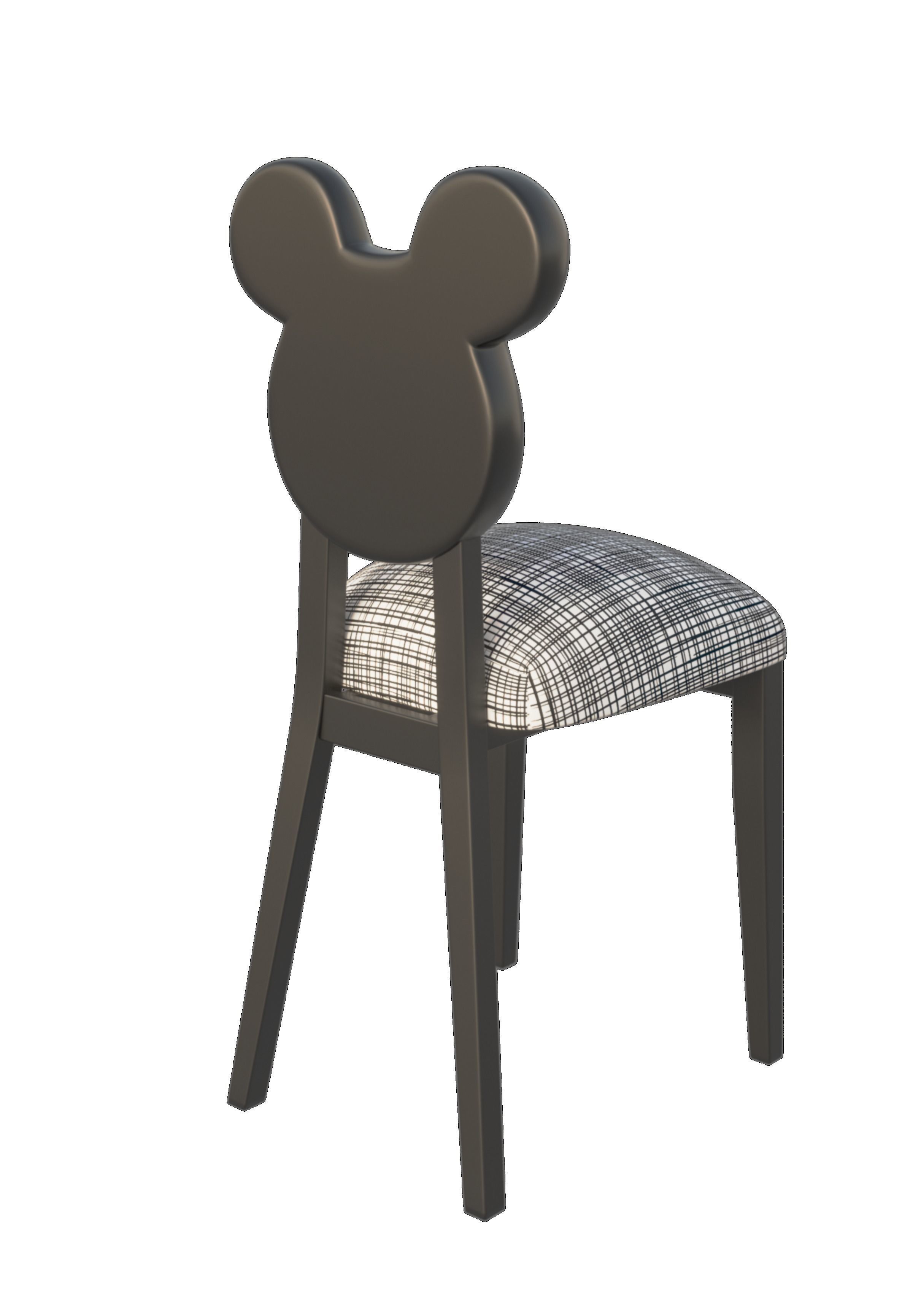 Mickey Mouse Kids Children Chair 3D model | CGTrader