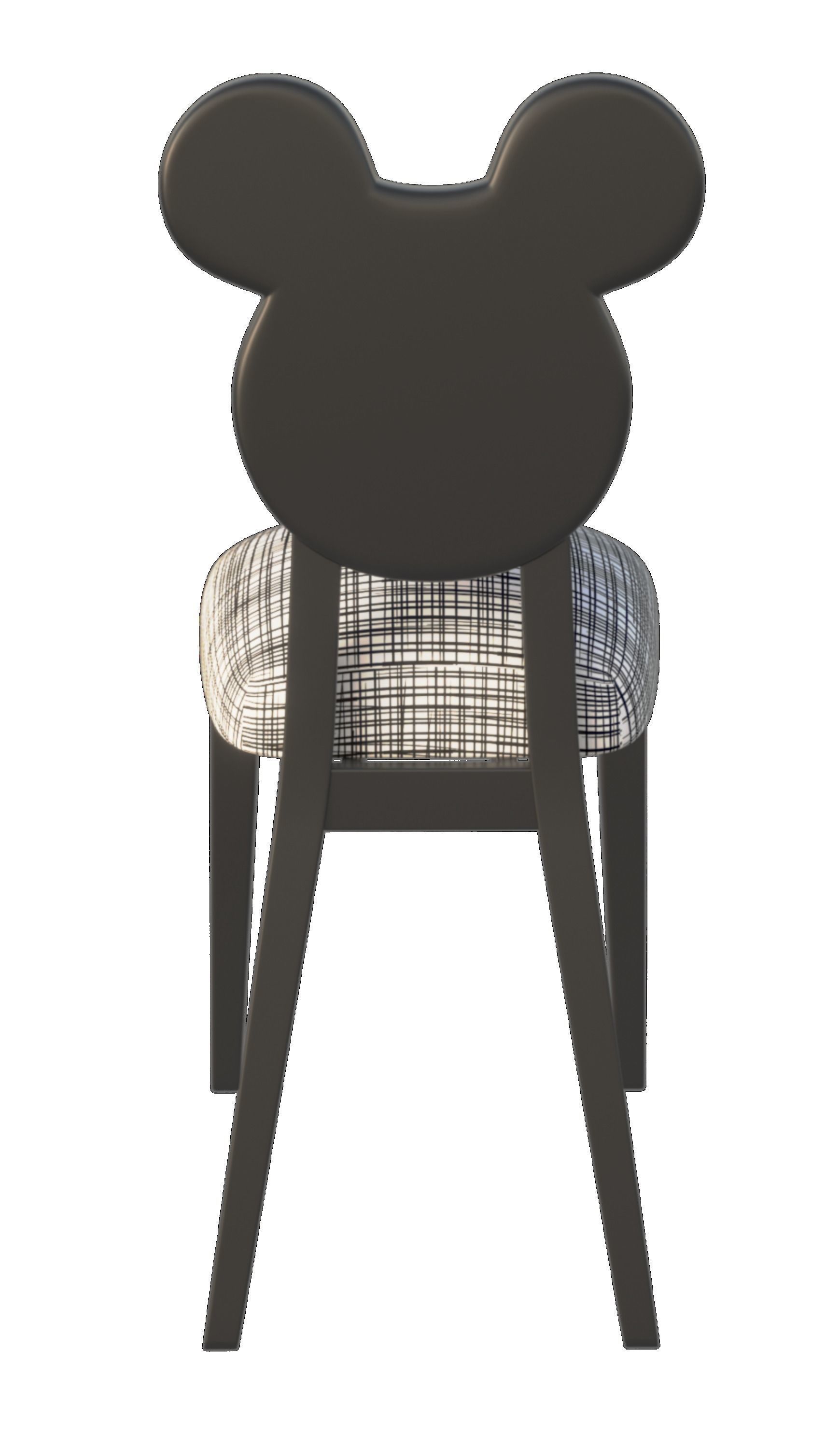 Mickey Mouse Kids Children Chair 3D model | CGTrader