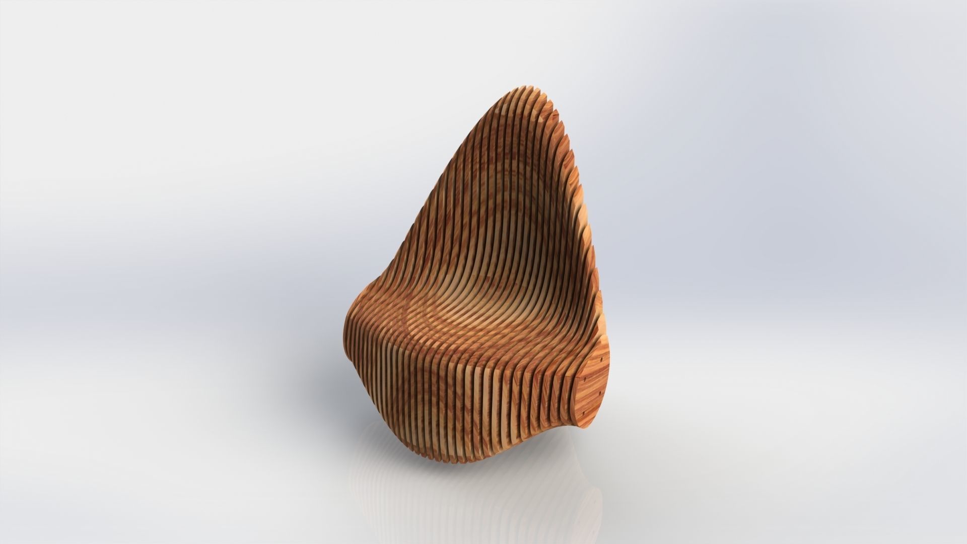 Parametric Chair C 3D model | CGTrader