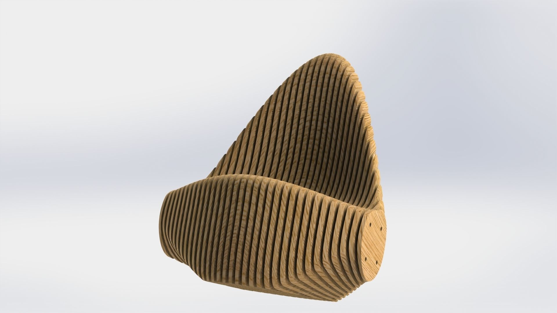 Parametric Chair C 3D model | CGTrader