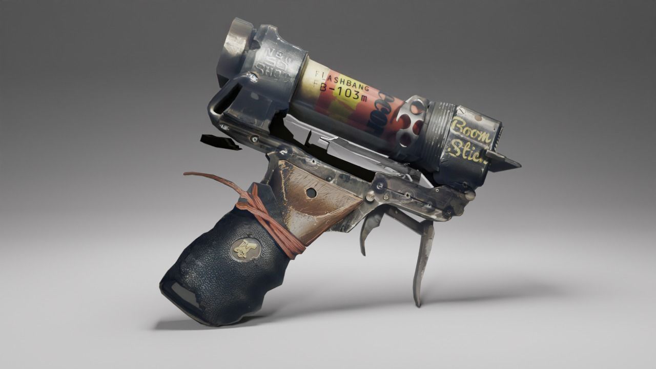 3D model Resolver Gun Animation VR / AR / low-poly | CGTrader