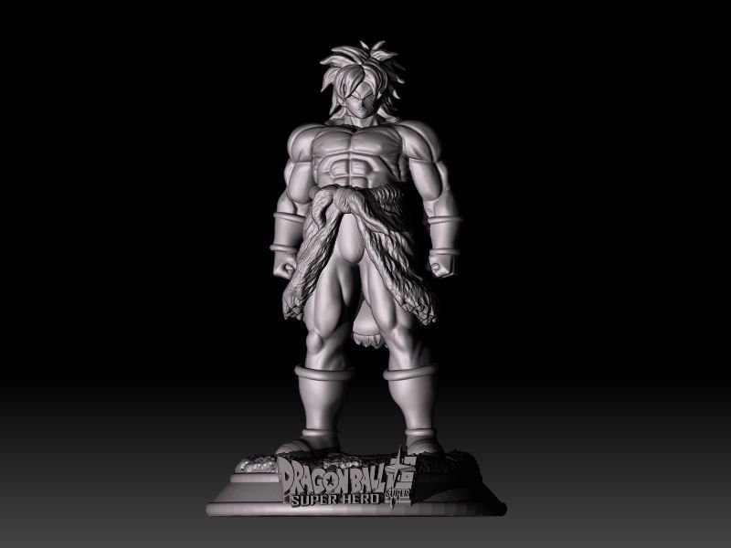 BROLY SUPER HERO 3D model 3D printable | CGTrader