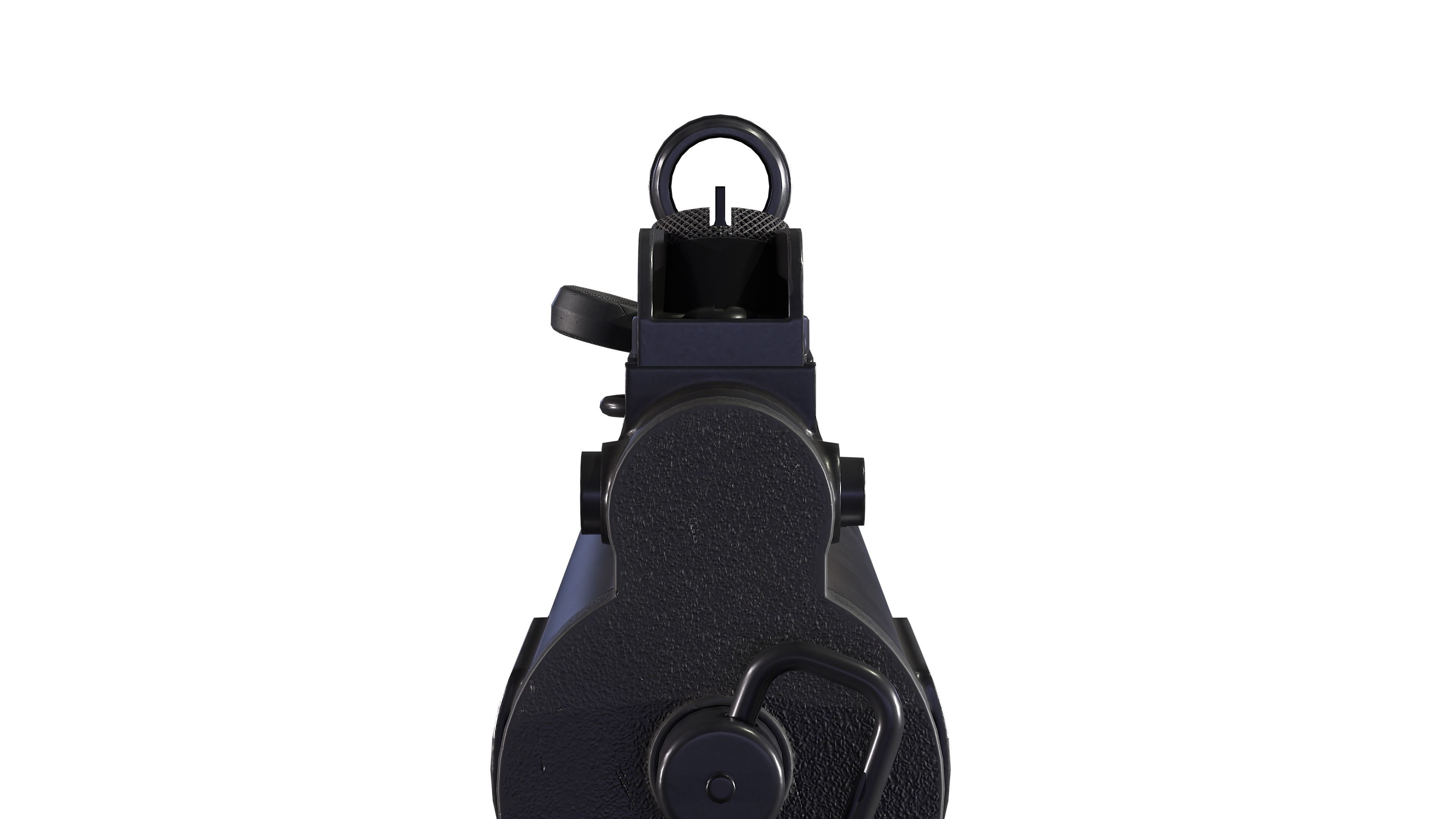 3D model MP5k submachine gun VR / AR / low-poly | CGTrader