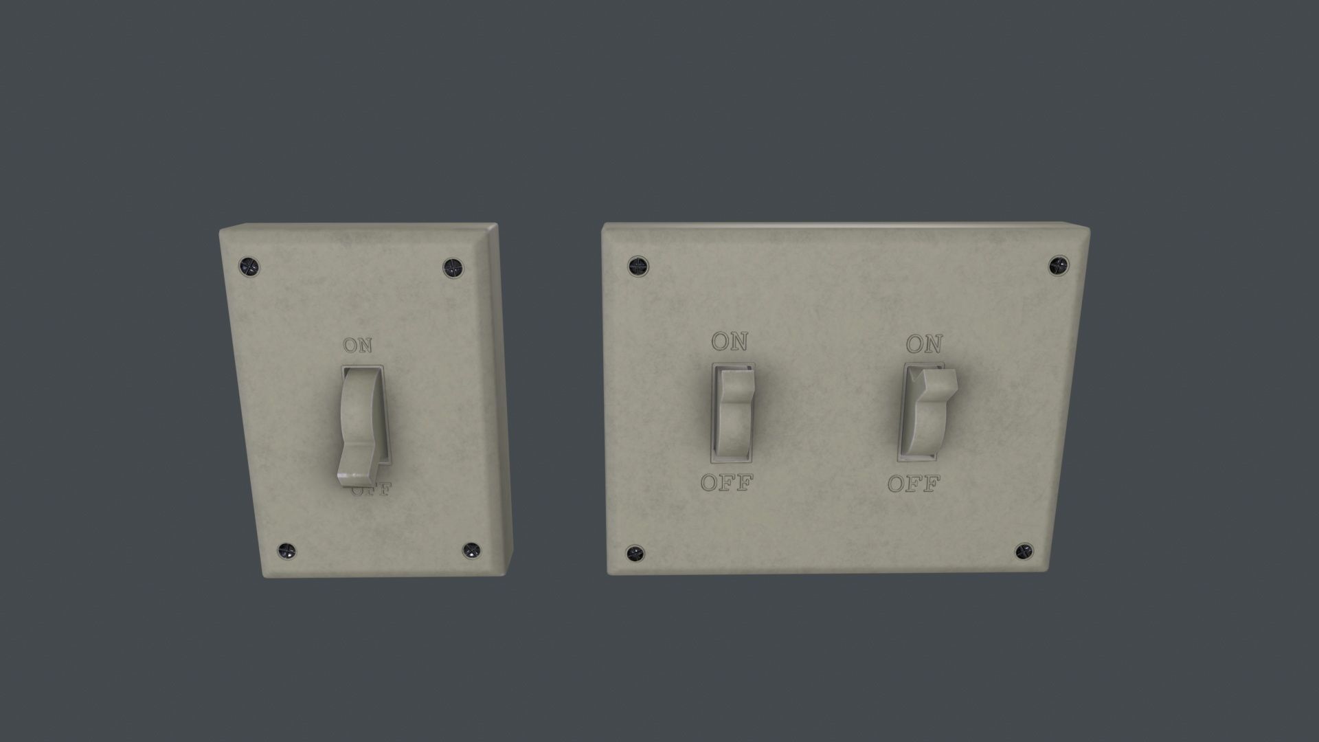 3D model Light Switch 3D Model VR / AR / low-poly | CGTrader