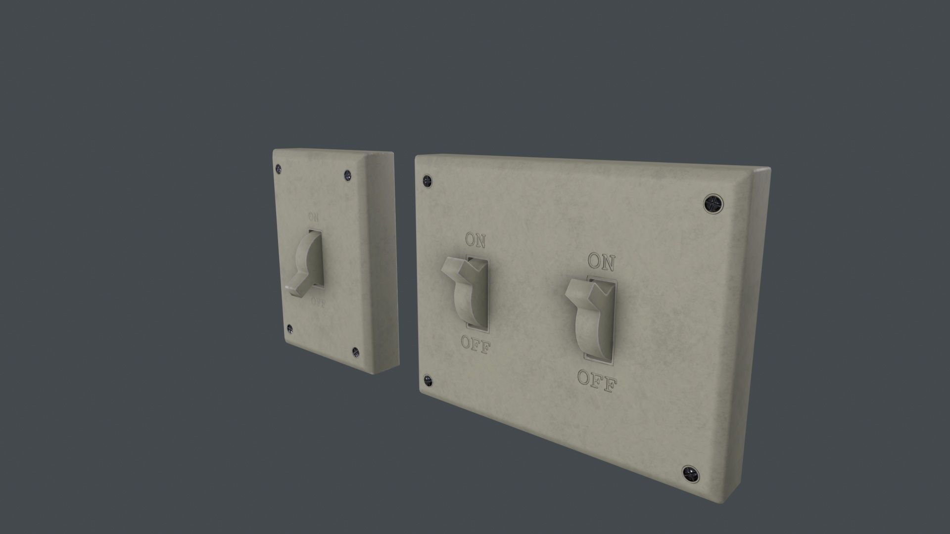 3D model Light Switch 3D Model VR / AR / low-poly | CGTrader