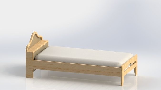 Single Bed 3D model | CGTrader