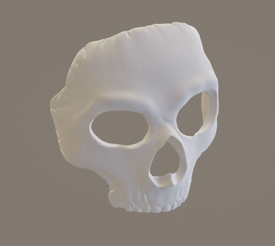 GHOST SIMON RILEY MASK COD MODERN WARFARE 2 WARZONE 2 3D model 3D ...