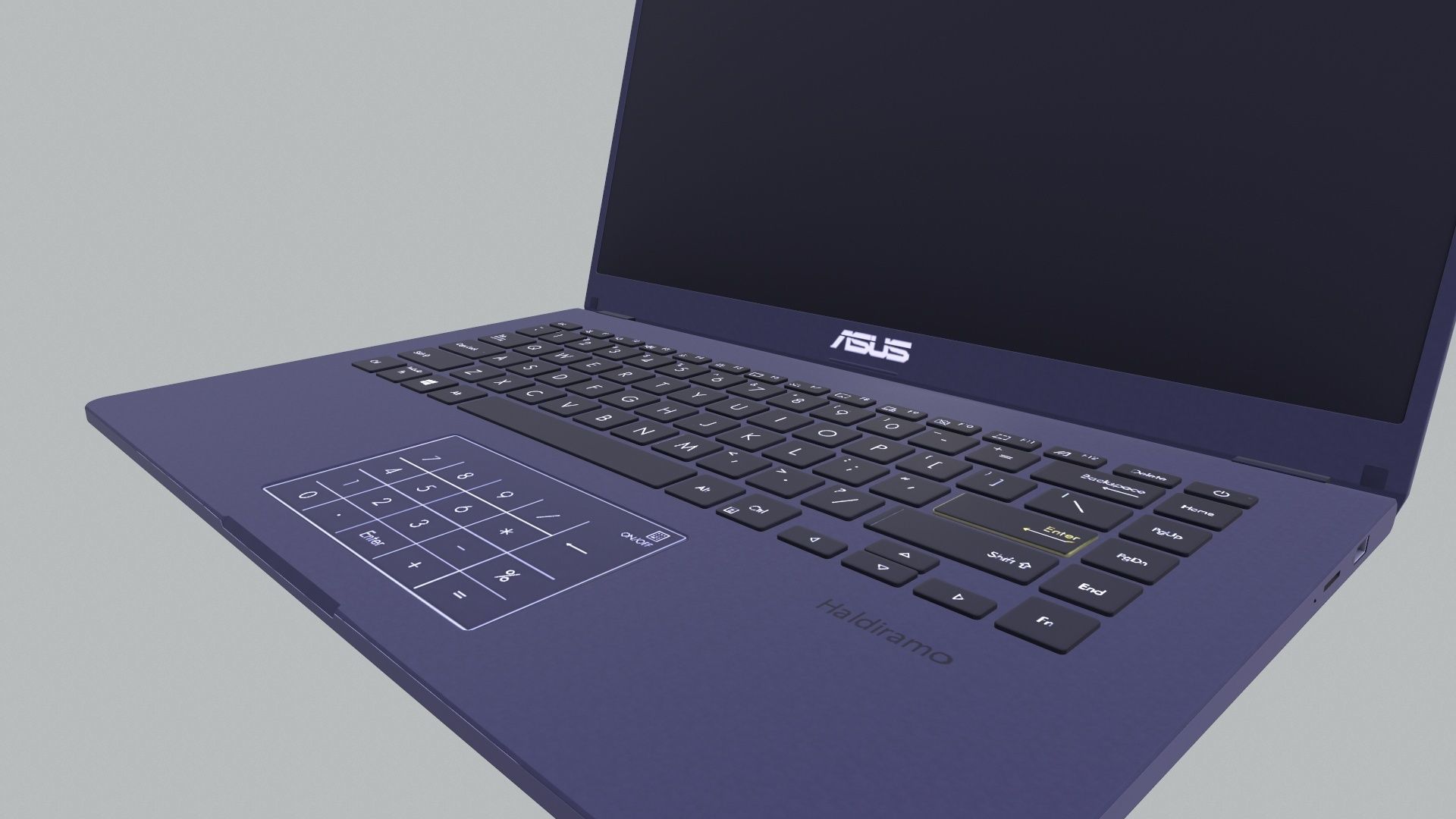 ASUS Laptop Haldiramo 3D model | CGTrader