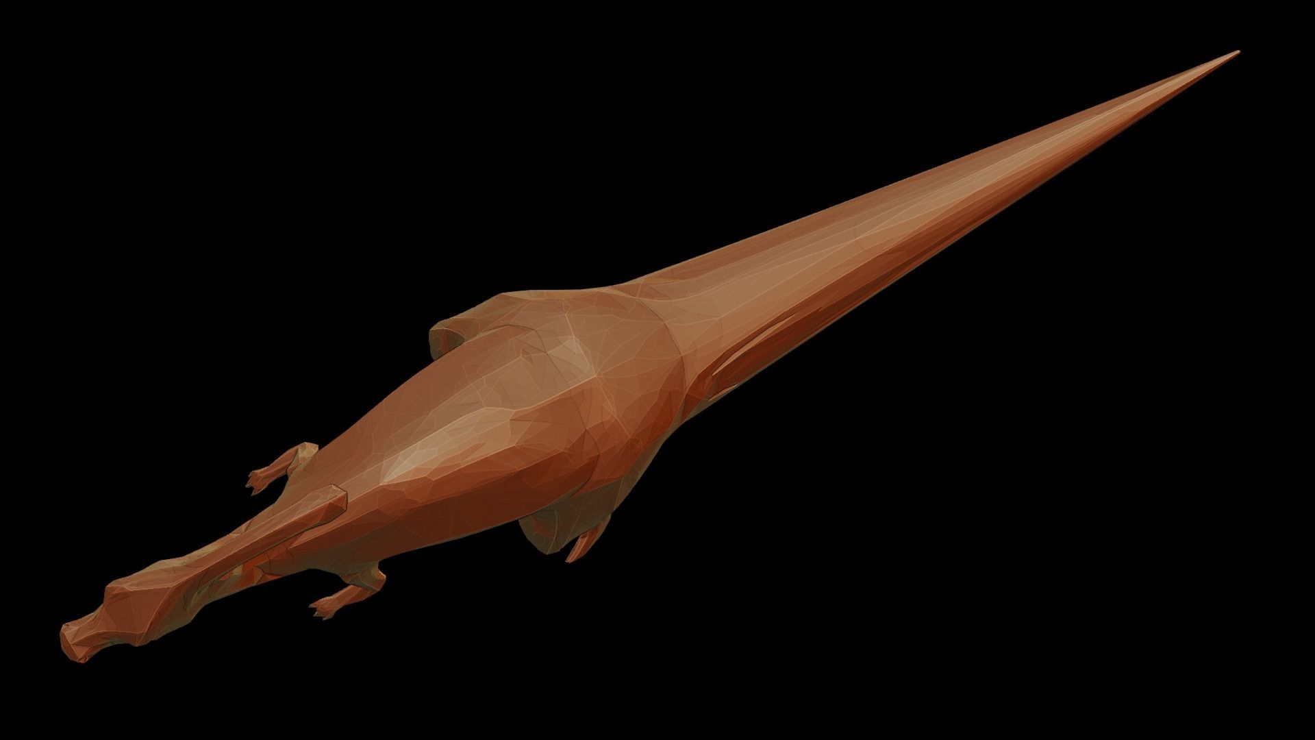 Parasaurus dinosaur 3D model 3D printable | CGTrader