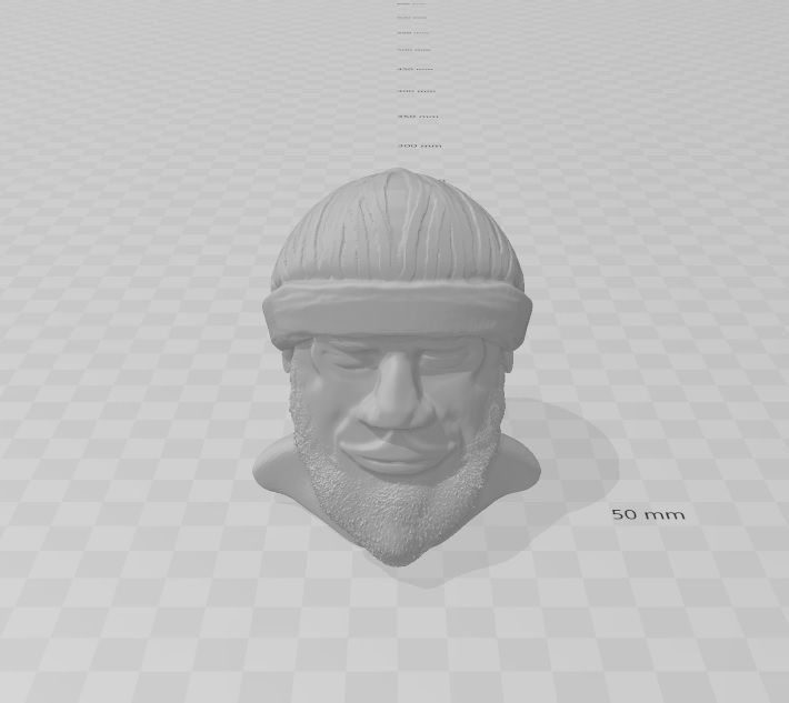 Old Man Figure - Man In Turban - Arabic Man - Muslim Man 3D model 3D ...