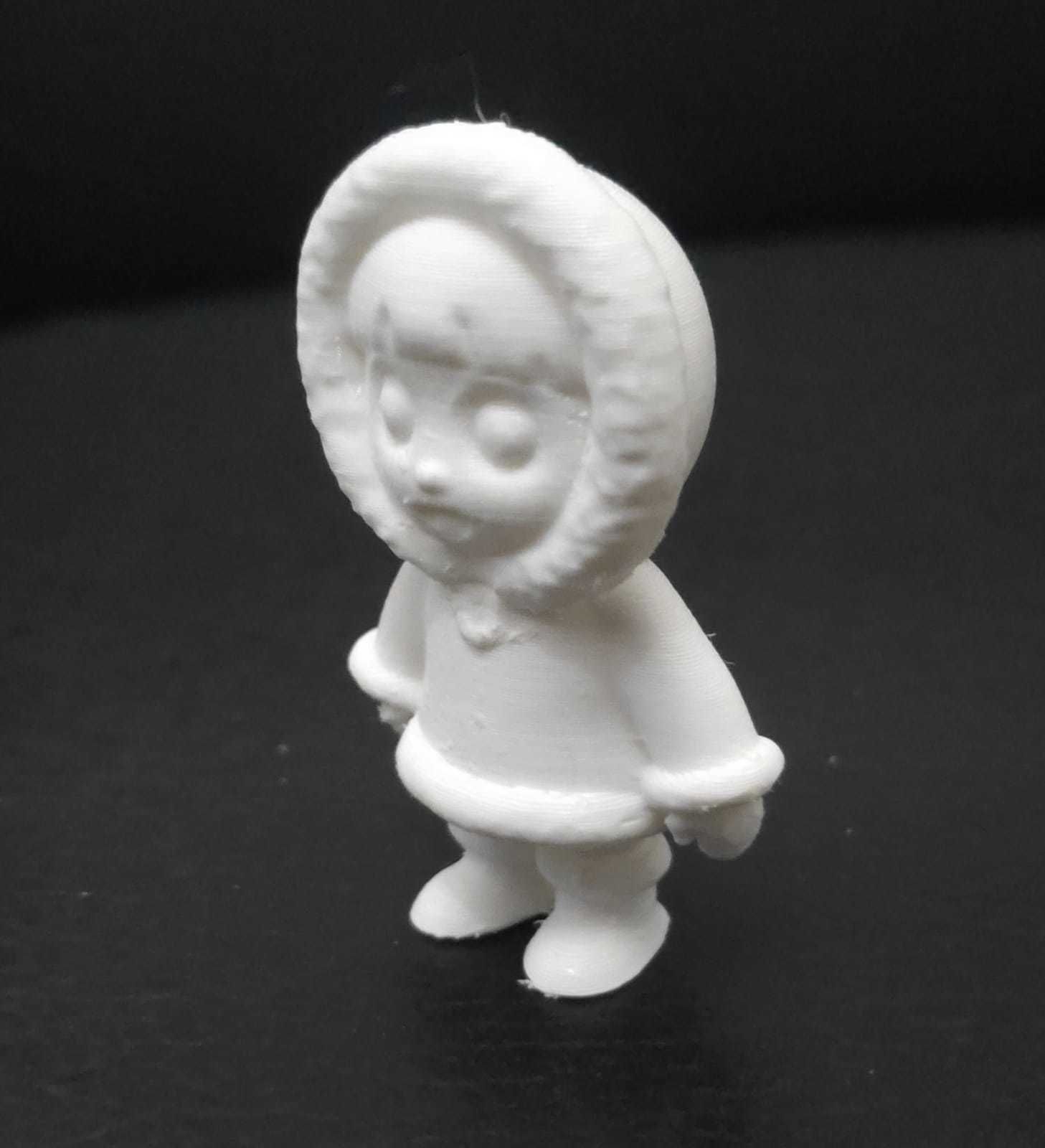 Eskimo toy snowman 3D model 3D printable | CGTrader