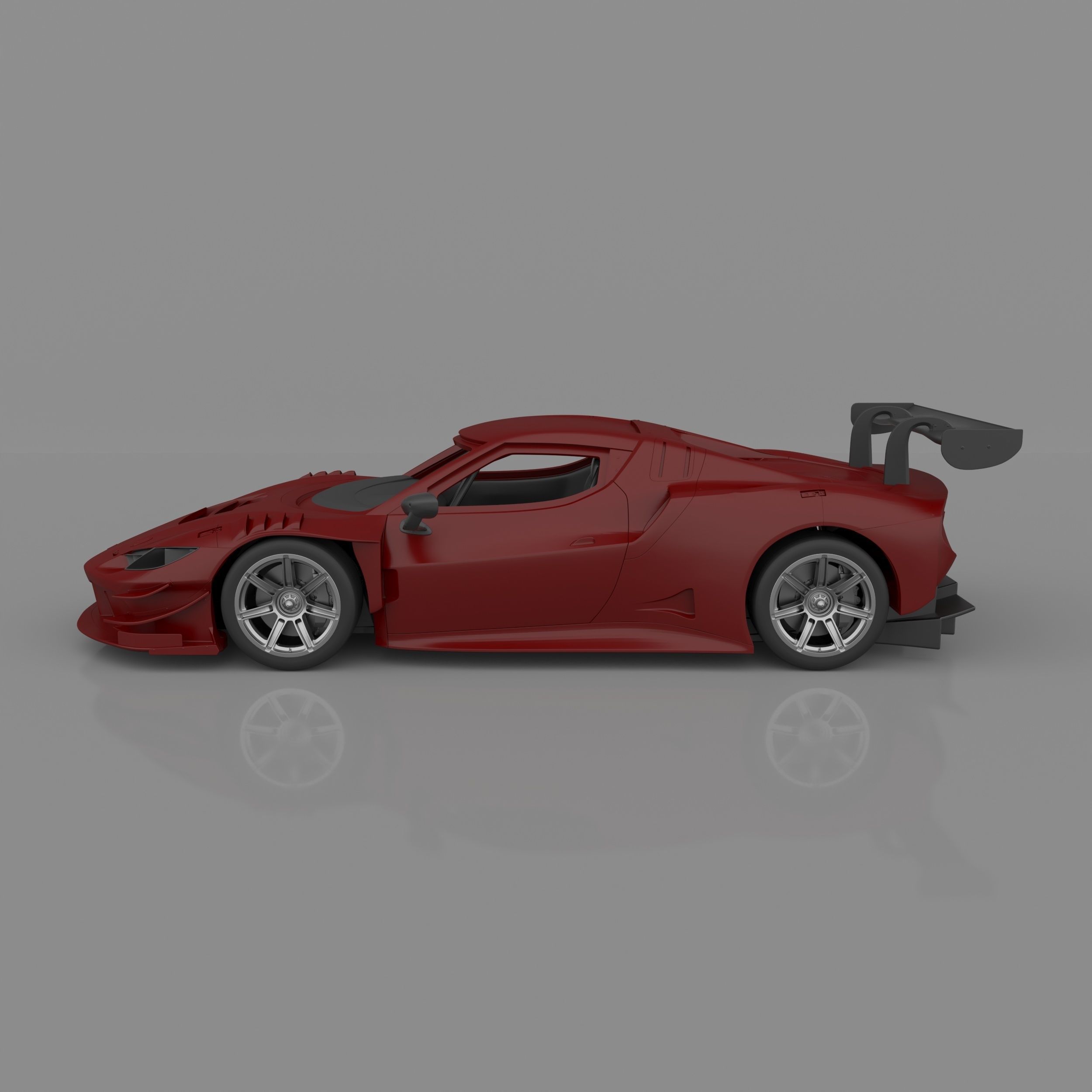 Ferrari 296 GT3 Cup Motorsport Ready to Print STL Files 3D model 3D ...