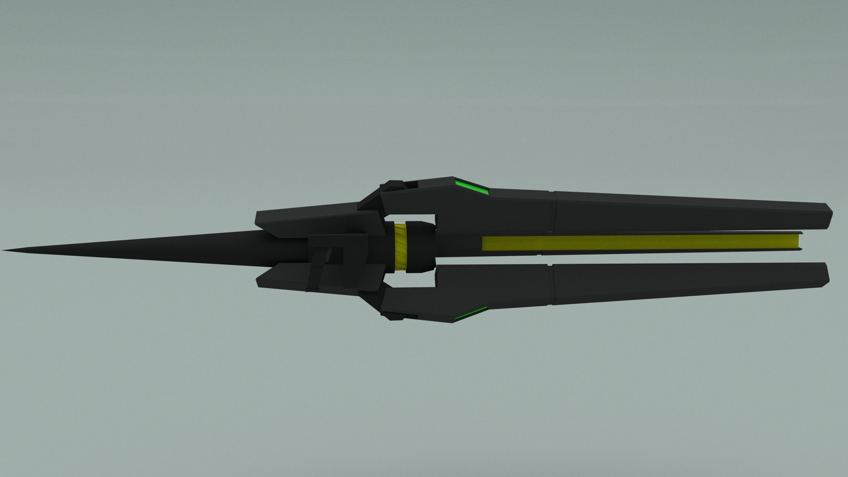 GN Mega Launcher 3D model | CGTrader