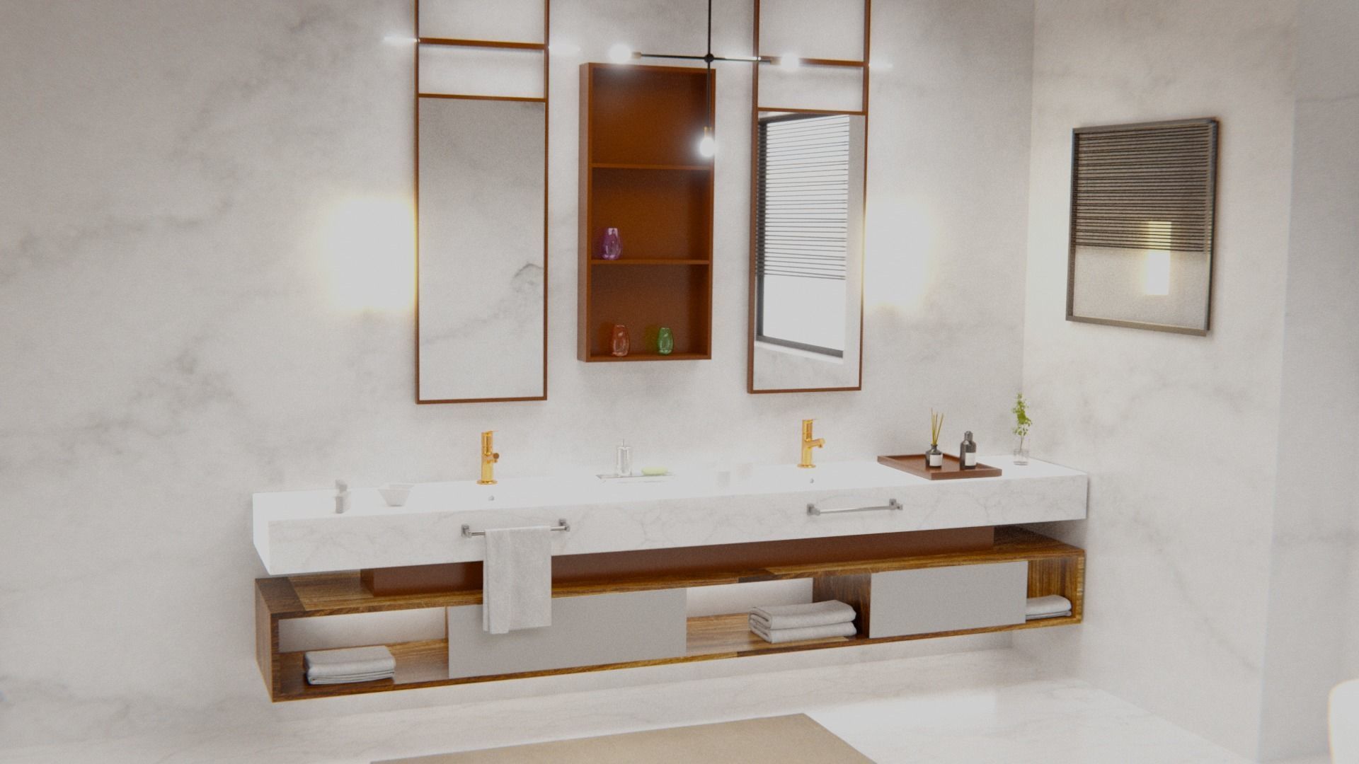 Bath room Design 3D model | CGTrader