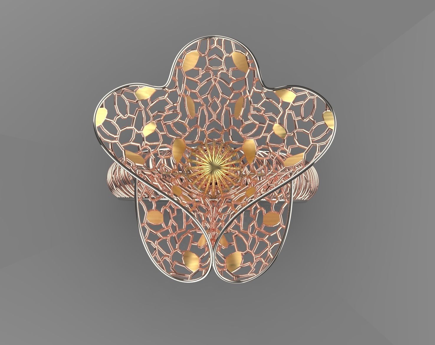 Turkey Ring 04 NOKTA MODEL 3D model 3D printable | CGTrader