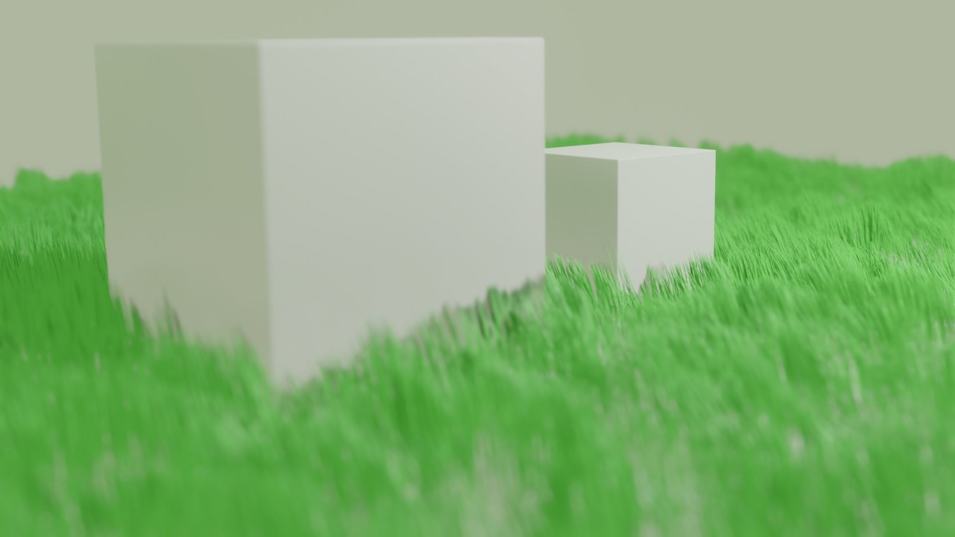 3D model geometry node grass generator VR / AR / low-poly | CGTrader