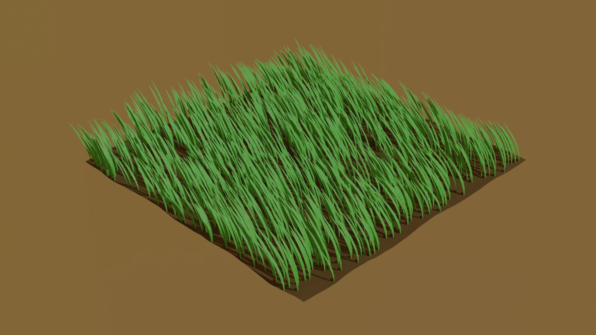 3D model geometry node grass generator VR / AR / low-poly | CGTrader