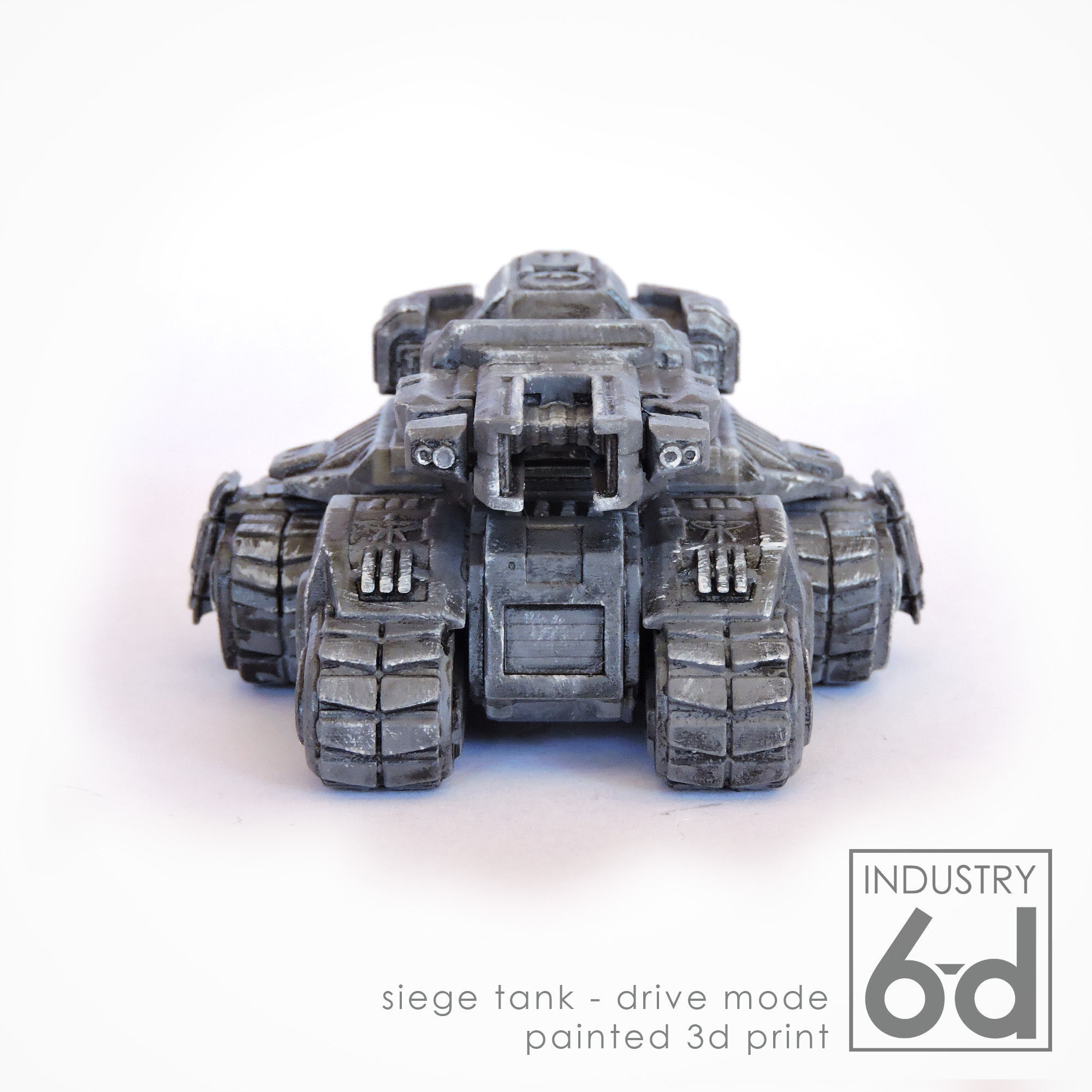 Siege Tank - Drive Mode 3D model 3D printable | CGTrader