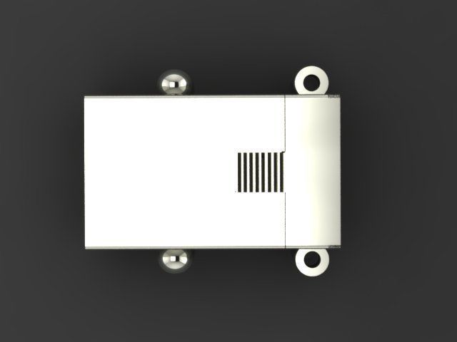 clasp box simple 3D model 3D printable | CGTrader