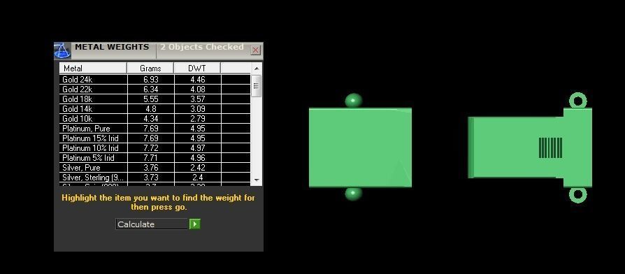 clasp box simple 3D model 3D printable | CGTrader