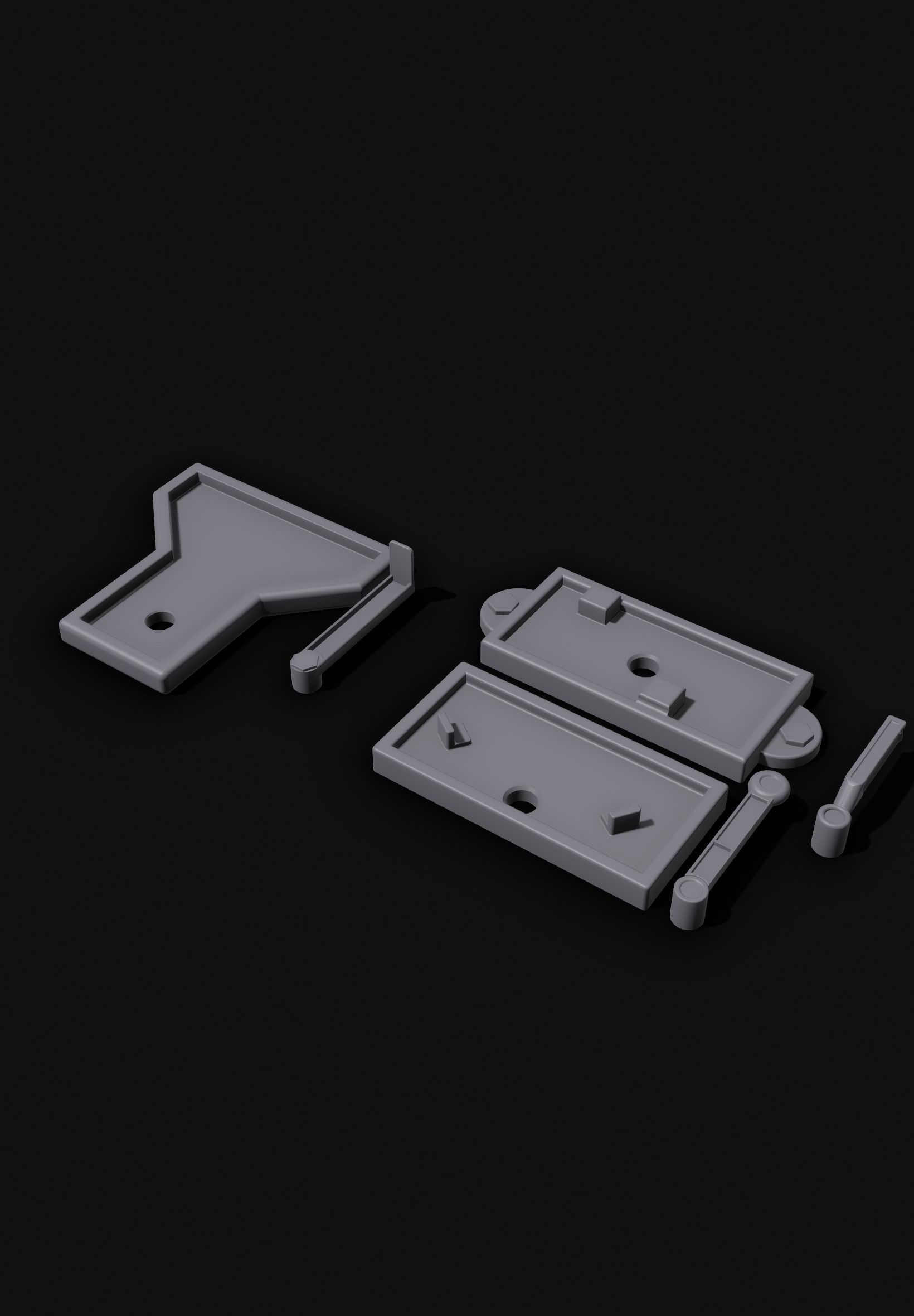 Blake Lever 3d print 3D model 3D printable | CGTrader