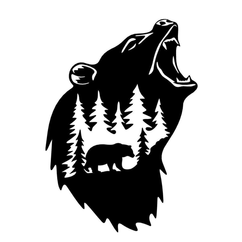 Bear Wall Decor 3D model 3D printable | CGTrader