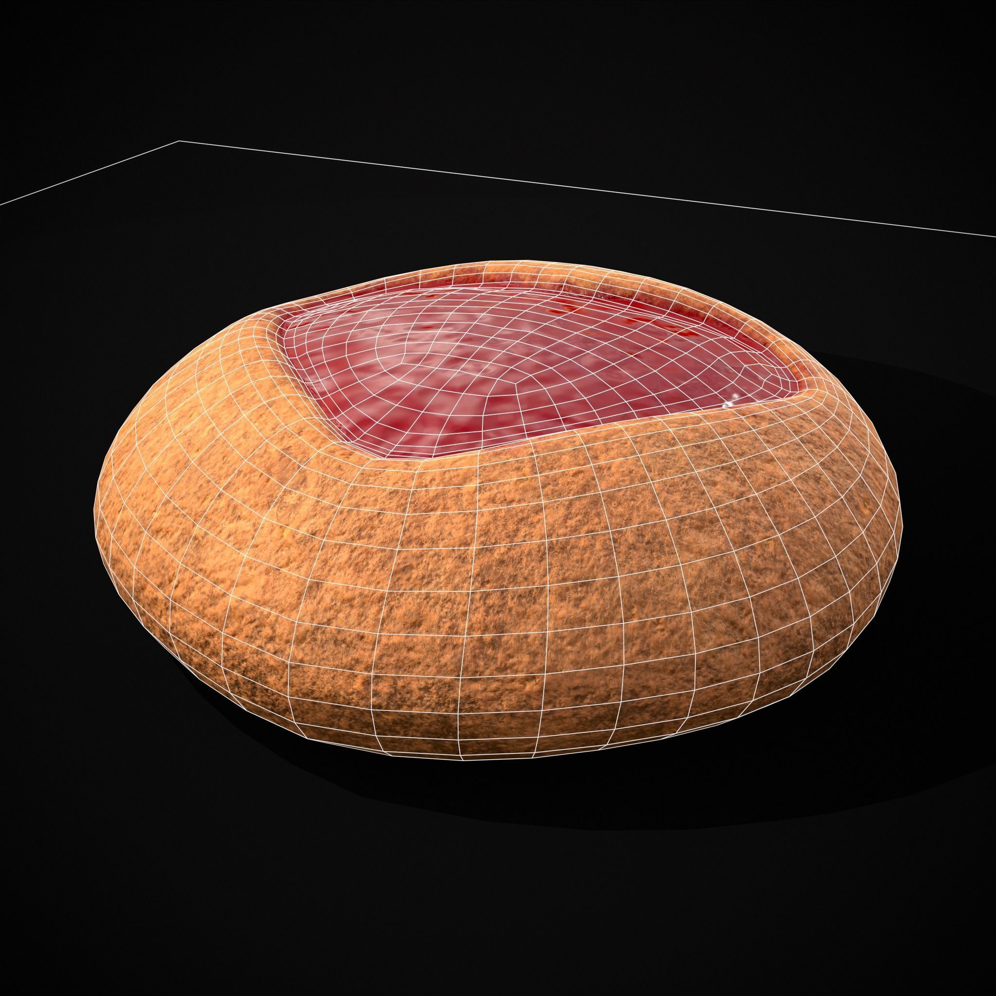 3D model Jelly Heart Biscuit VR / AR / low-poly | CGTrader