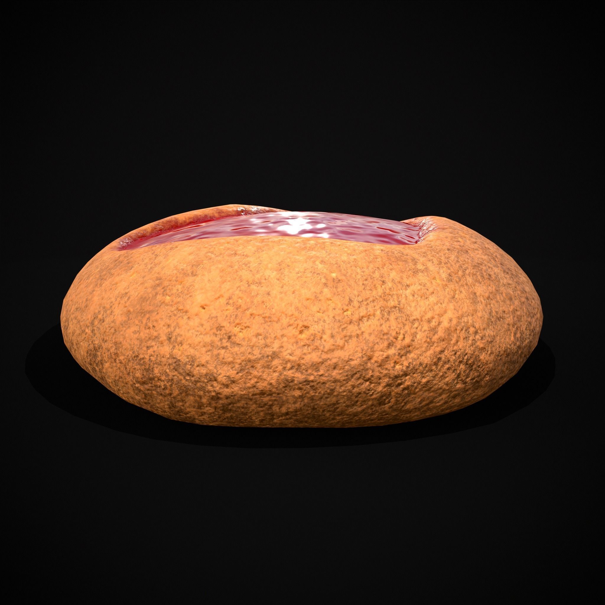 3D model Jelly Heart Biscuit VR / AR / low-poly | CGTrader