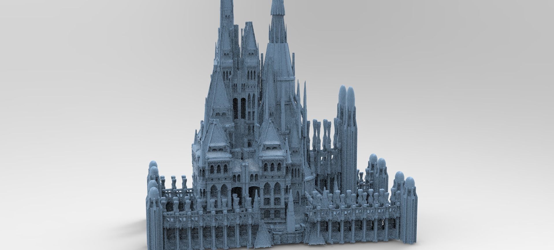 Tudor Castle Fantasy castle 2 models 3D model | CGTrader