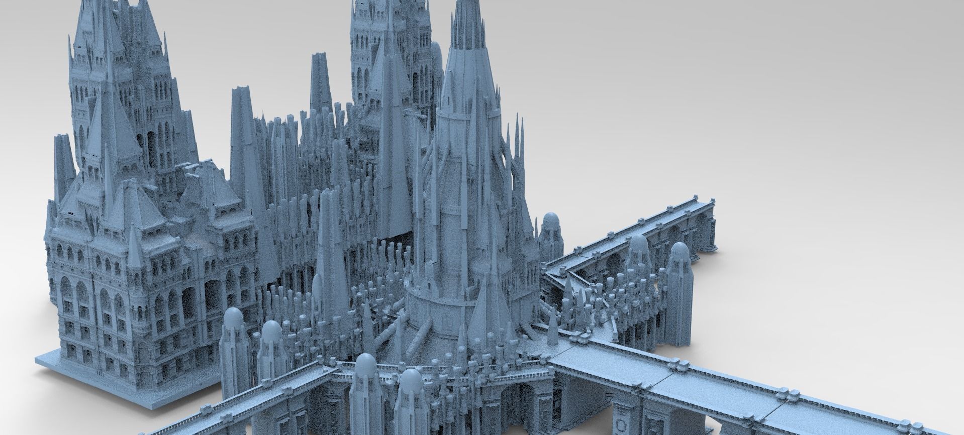 Tudor Castle Fantasy castle 2 large models 3D model | CGTrader