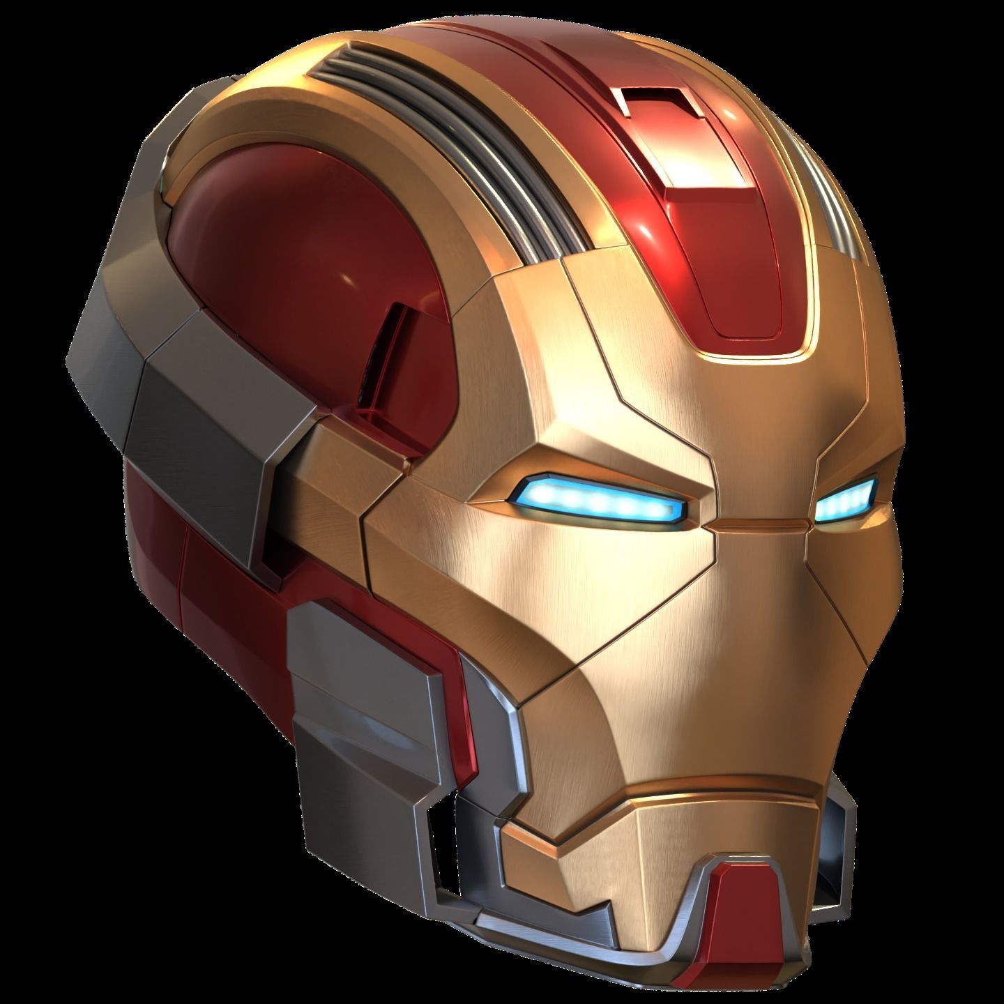 Iron Man mk17 3d print with full inner details and motorization 3D ...
