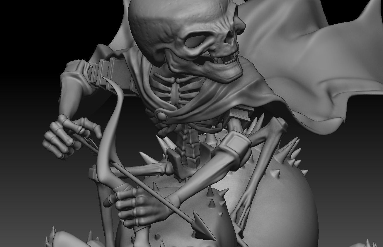 MINECRAFT Skeleton 3D modeling print files 3D model 3D printable | CGTrader