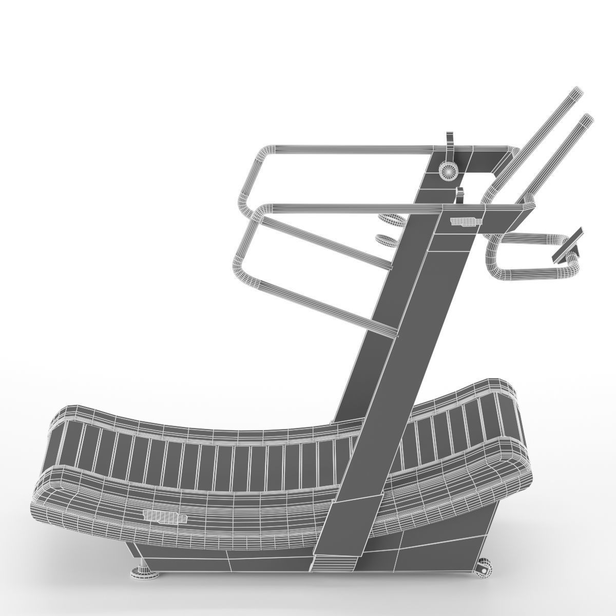 TechnoGym SKILLMILL Treadmill 3D model | CGTrader