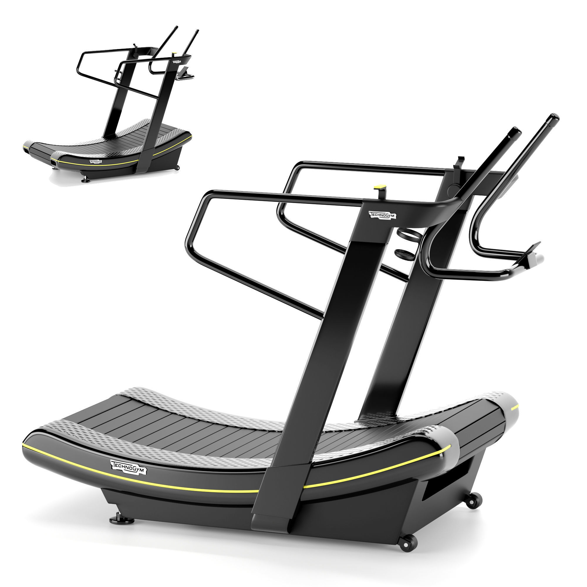 TechnoGym SKILLMILL Treadmill 3D model | CGTrader